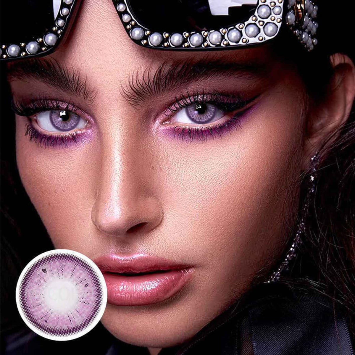 Fruit Juice Grape Colored Contact Lenses – Mecoeye