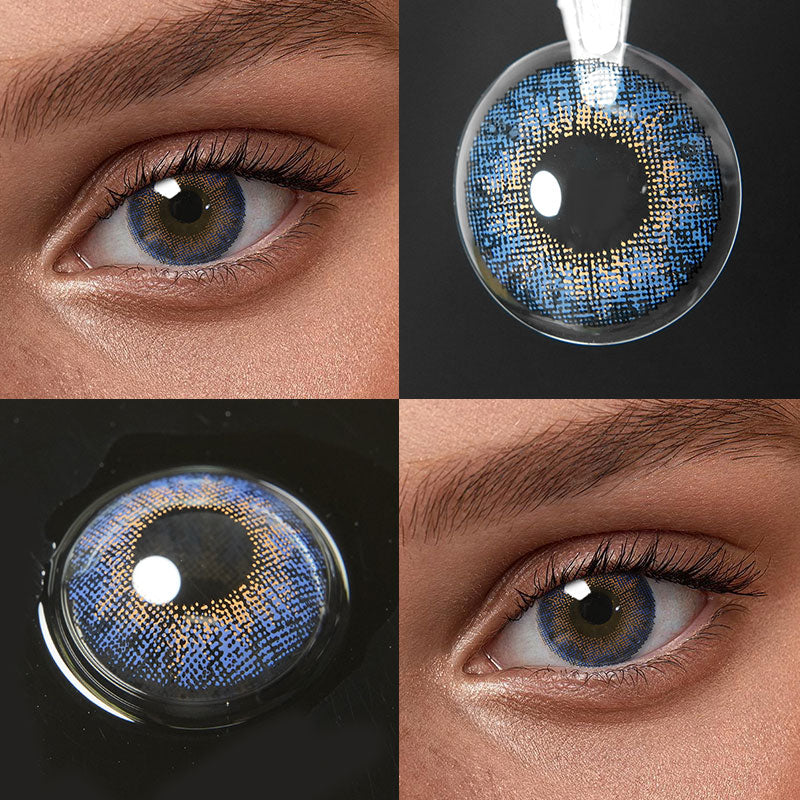True Sapphire Contact Lenses