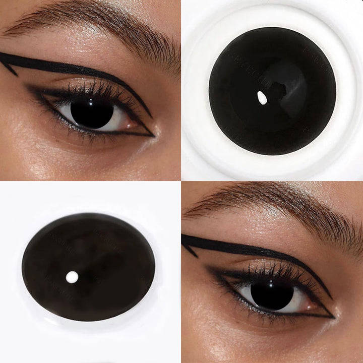 Black Zombie Contact Lenses