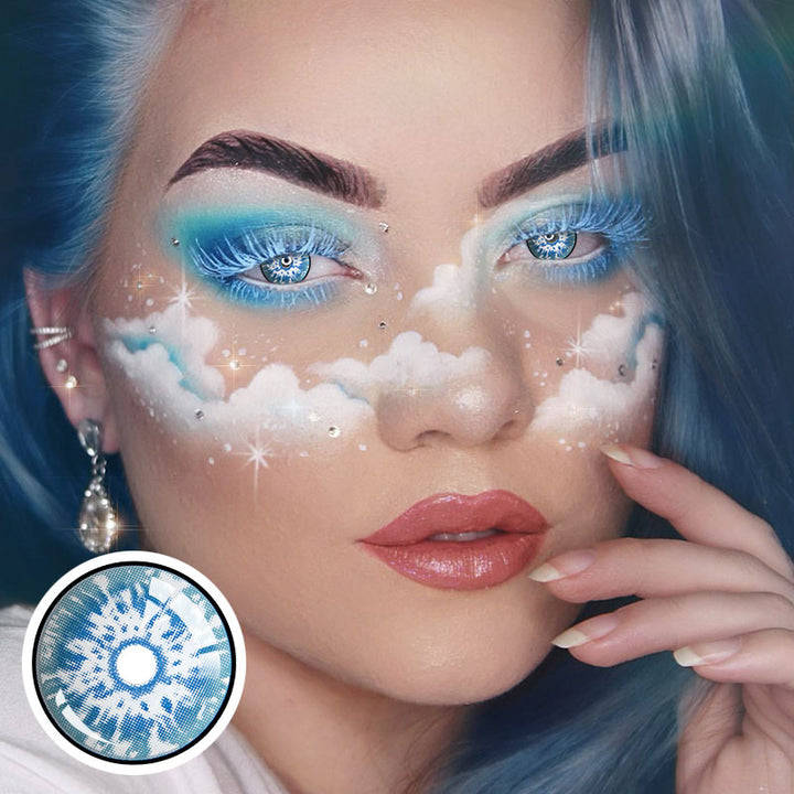 Gojo Blue Colored Contact Lenses – Mecoeye