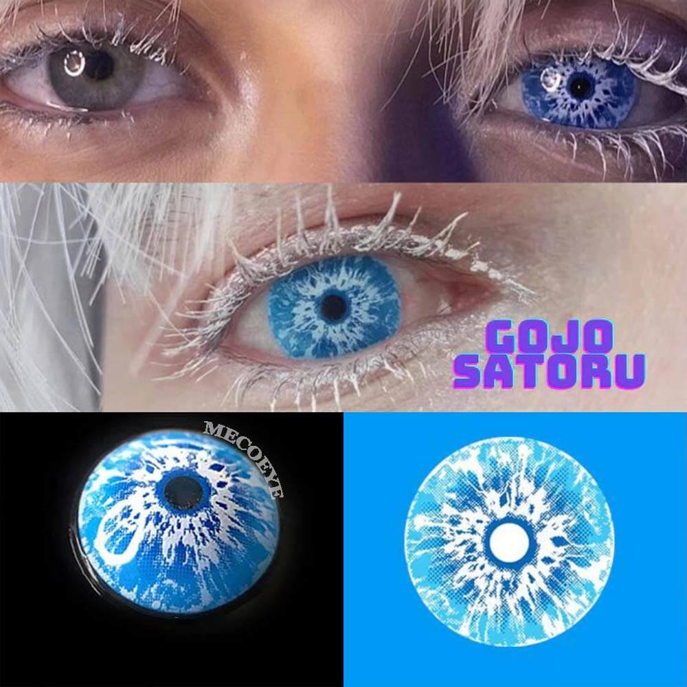 Gojo Blue Colored Contact Lenses – Mecoeye