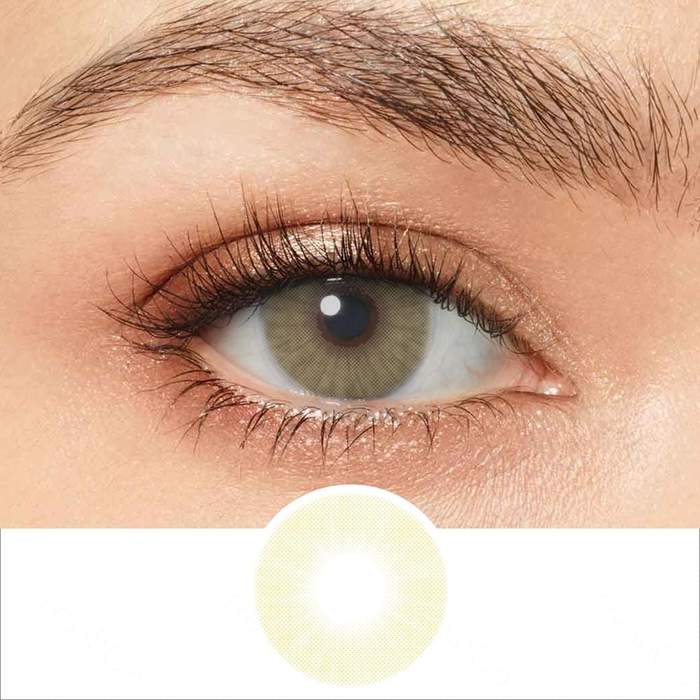 Hidrocor Amber Natural Colored Contact Lenses – Mecoeye