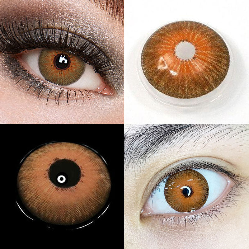 Hazel Colored Eye Contacts