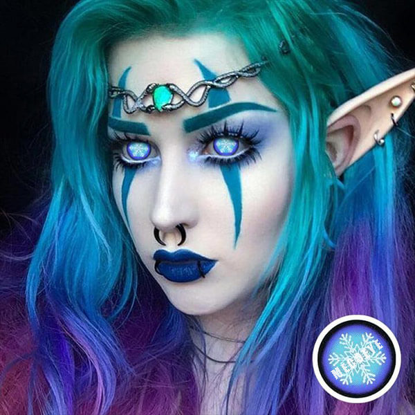 Snowflake Cosplay Contact Lenses – Mecoeye